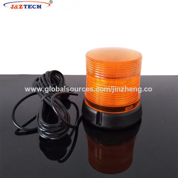 Buy Wholesale China Amber Flashing 360 Rotating Round Led Warning ...