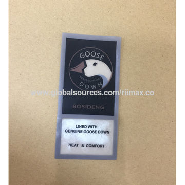 Buy Wholesale China Down Filled Hang Tag, Duck′s/goose′s Inflatable ...