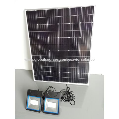 Cheap Price Outdoor 50w X2 Led Solar Flood Light Esavior Ip66 Ce Rohs ...