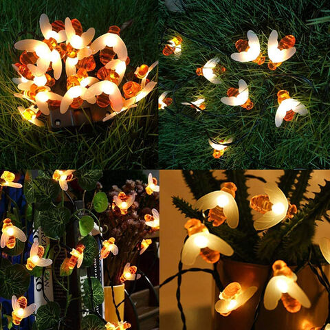 Buy Wholesale China Solar String Lights Bee Shaped Christmas Decoration ...