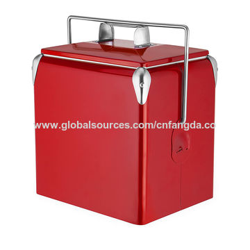 Buy Wholesale China 13 Liters Vintage Metal Drink Cooler, One Size ...
