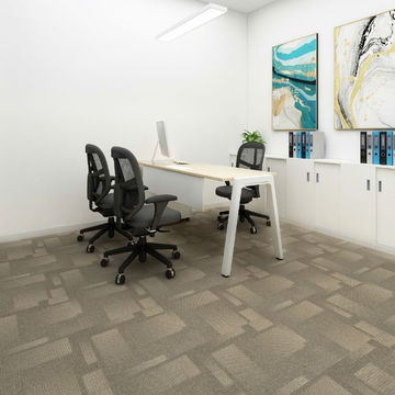 Buy Wholesale China Commercial Pvc Backing Carpet Tile Dark Gray For ...