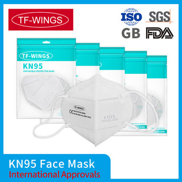 Buy Wholesale China KN95 CE Wholesale Earloop Respirator FFP2 Protective Face Mask Quality China ...