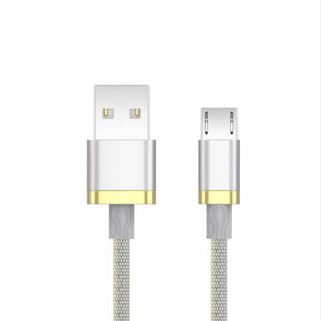 Two-color denim wiring aluminum micro type-C ios is suitable for phone ...