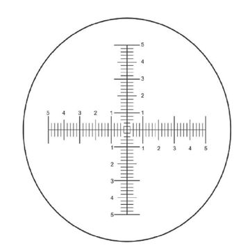 Buy Wholesale China Optical Reticle Lens & High Quality Flat Reticle ...