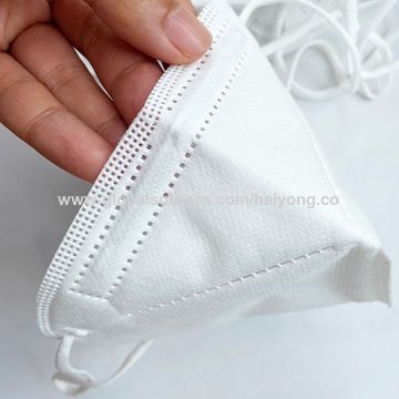 China High quality ffp2 KN95 civilian use disposable face mask GB2626-2006/2019 producer on ...