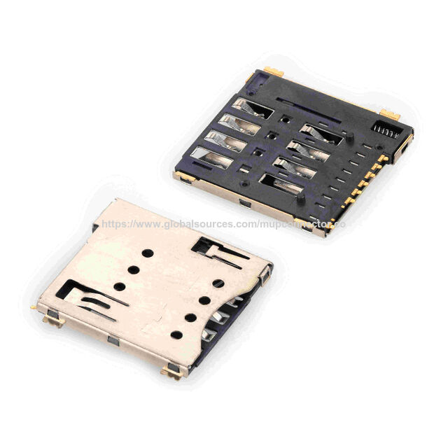 Buy China Wholesale Mup Push Push Type Micro Sim Card Connectors Sim ...