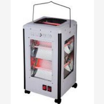 Quartz Heater, with 10 quartz tubes elements, portable heater infrared ...