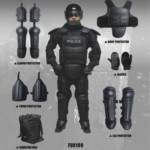 China Riot control gear full set fireproof Anti Riot Suit police and ...