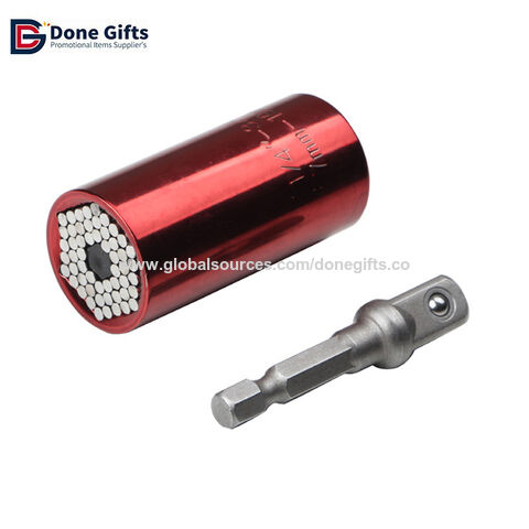 Multi-function Universal Socket Wrench 1/4"-3/4"(7-19mm) Sleeve Magic ...