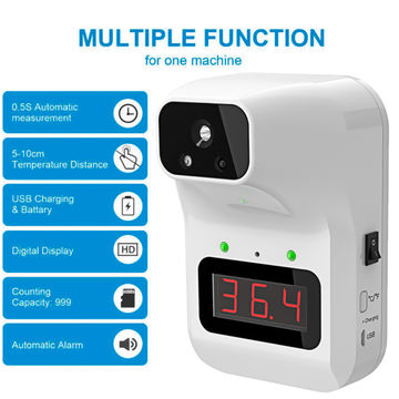 Hands-free Non-contact Thermometer K3 Plus Wall-mounted Digital ...
