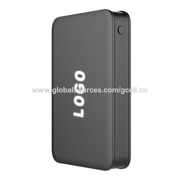 Buy Wholesale China 10000mah Lighted Led Logo With Built-in Cable & Led ...
