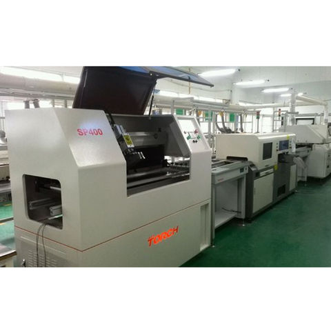 China Automatic LED stencil printer SMT printer PCB solder paste screen ...