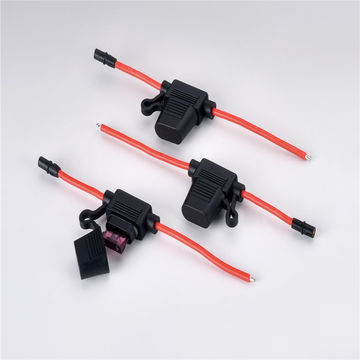 China SH3.5-F Banana plug red UL3135 14AWG Backpack fuse wire on Global ...