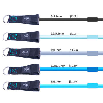 Buy Wholesale China Yoga Elastic Fitness Blue 11pcs Resistance Exercise ...