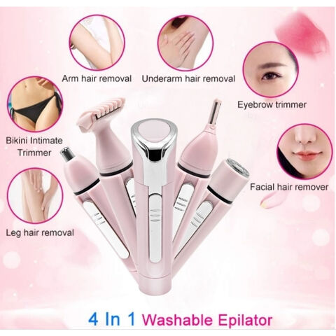 4 In 1 Hair Remover Painless-precision Hair Trimming Razor Tool ...