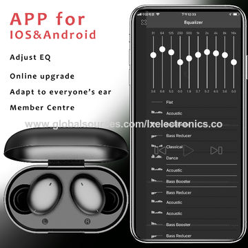 Buy Wholesale China Bluetooth Earbuds With App For Android Ios,adjust ...