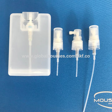 Buy Wholesale China Pp Plastic Pocket Sized 20ml White Black Clear Empty Credit Card Perfume ...