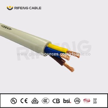 Buy Wholesale China Ce Certified 3g1.5mm2 Power Cable H05vv-f & Pvc ...