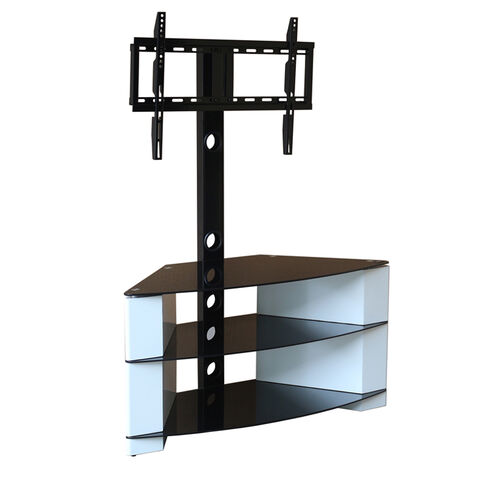 Buy Wholesale China Metal And Glass Tv Stand With Elegant Design,swivel ...