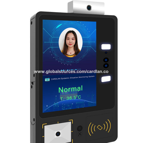 China Face recognition reader with NFC and QR code scanner support body ...