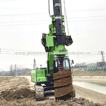 Hydraulic Type Highway Multifunction Guardrail Pile Driver For Sale ...