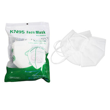 Non-woven disposable face mask kn95 gb2626-2019 mask 5 ply face mask ...