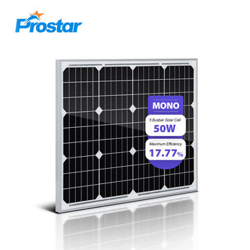 50W Mono Solar Panel 50Wp Small Size Mono Solar Panel Cells High ...