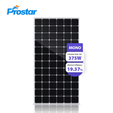 375W Monocrystalline Solar Module 375Wp High Efficiecy Mono Solar Cells ...
