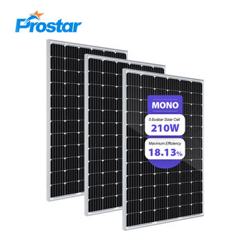 Buy Wholesale China 210w Mono Solar Module 210wp Customized Solar ...