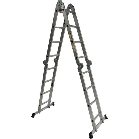 Tuv/en131 4.65m 4x4 Aluminum Alloy Multi-function Ladder Without 2pcs ...