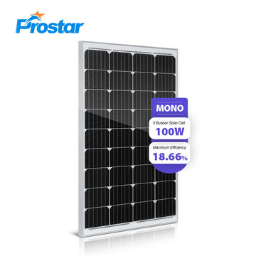 China 100W Mono Solar Module 100Wp New Energy IP65 Mono Solar Module ...