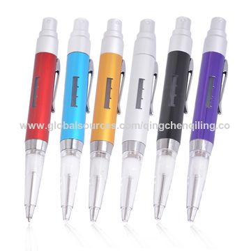 Hand washing spray pen, ball point pen, can also add alcohol ...