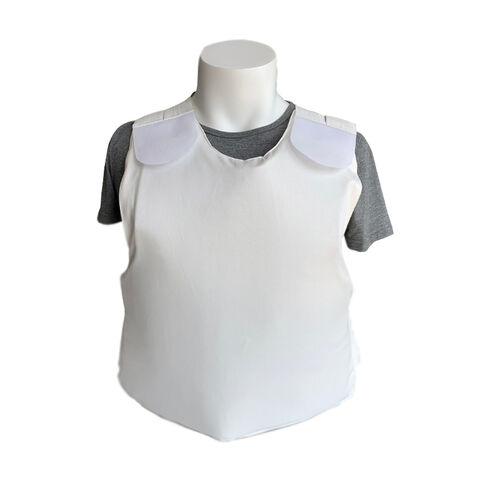 White concealed body armor bulletproof vest under uniform, bulletproof ...