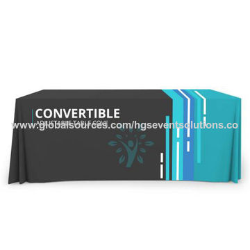 Buy Wholesale China 6ft Stretch Spandex Table Cover, Folding Table ...