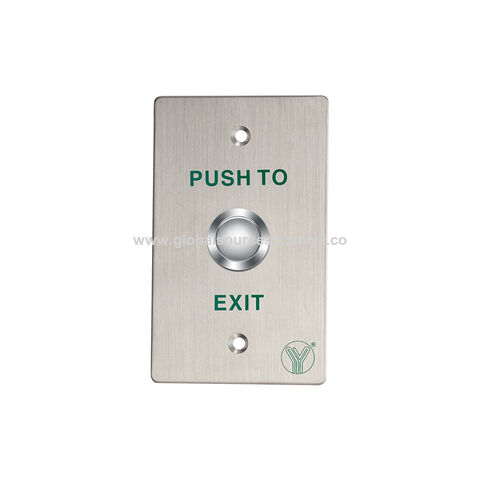 Buy Wholesale China Yli Pbk-810d Door Release Button With 304 Stainless ...