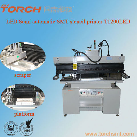 PCB stencil printer semi-auto SMT mounter Reflow oven Customized PCB ...