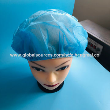 Hair Net Bouffant Head Cover Bouffant caps Non-woven fabric Hair Hat ...