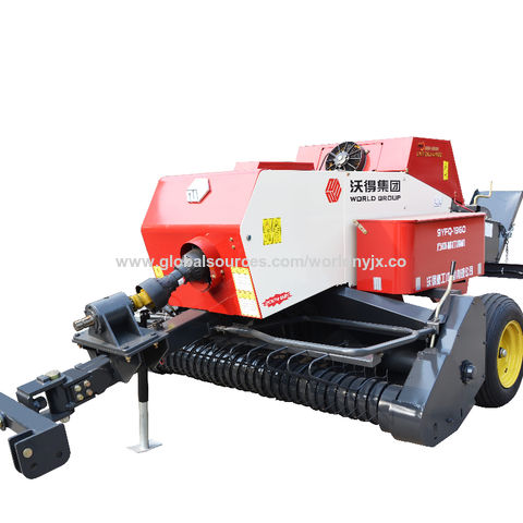 FM WORLD Rectangular baler 9YFQ-1960 suitable for planting hay, wheat ...
