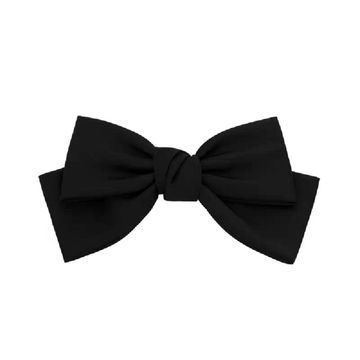 Buy Wholesale China Ladies Hair Clips 100% Polyester Black Color ...