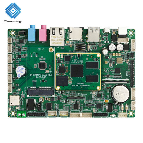 NXP iMX8M mini Industrial Motherboard onboard 2GB ram 16GB eMMC with 6x ...