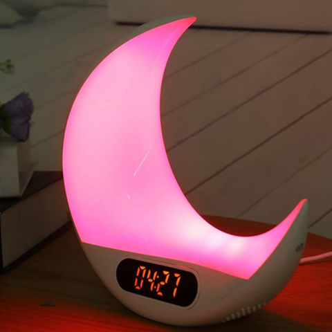 China LED light Sunrise wake-up light with FM radio on Global Sources