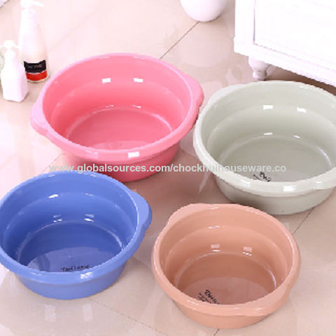 Buy Wholesale China Top Quality Durable Plastic Basin For Bathroom ...