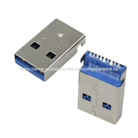 SMT USB 3.0 Connectors A-type Male, Number U3315, USB 3.0 connector USB ...