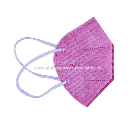 Buy Wholesale China Pink Color Civilian Protective Kn95 Face Masks With ...