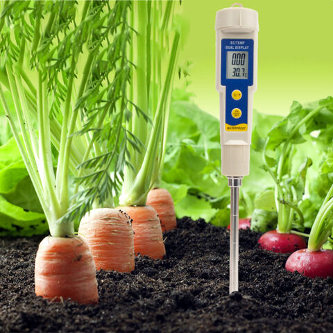 AMT301 Direct Soil EC and Temperature Tester, Soil EC METER ec meter ec ...