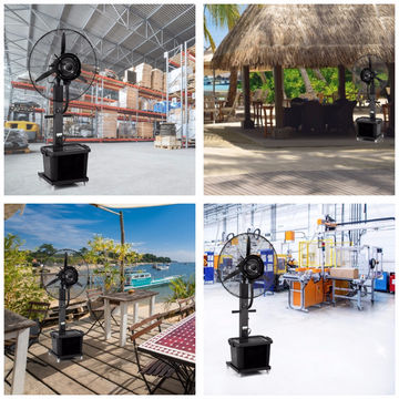 Buy Wholesale China 30 Inch Industrial Outdoor Water Spray Mist Fan ...