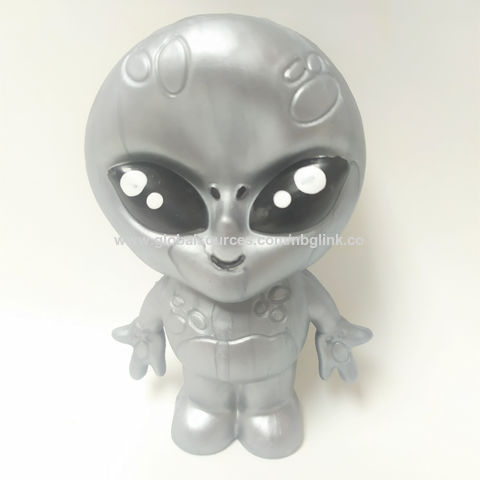 China Vent ball stress toy TPR cute squishy squeeze stretch Alien with ...