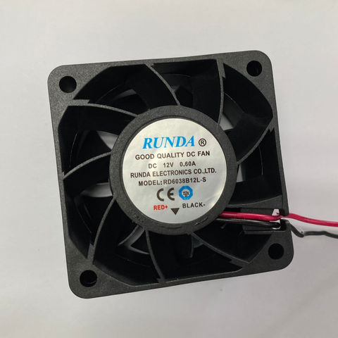 Buy Wholesale China Dc Fan 60x60x38mm With Large Air Flow & Cooling ...