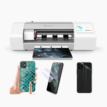China Devia New Tempered Glass Screen Guard Protector Front Black Film Making Machine Cutting ...